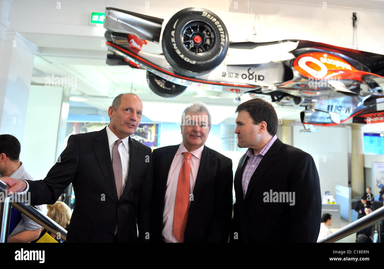 Sion Simon MP, Ron Dennis, Prof. Chris Rapley Fast Forward: 20 Ways F1 ...