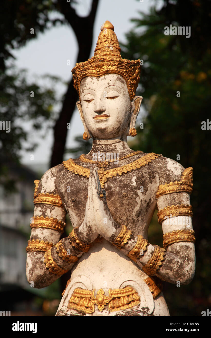 Wat Chiang Man at Chiang Mai in Thailand Stock Photo - Alamy