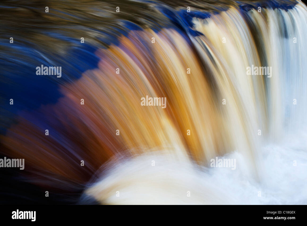 Kisdon force waterfall hi-res stock photography and images - Alamy