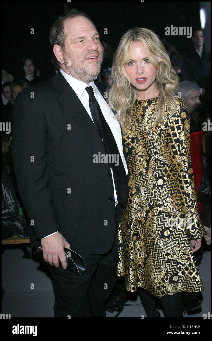 Harvey Weinstein and Rachel Zoe Paris Fashion Week - John Galliano ...