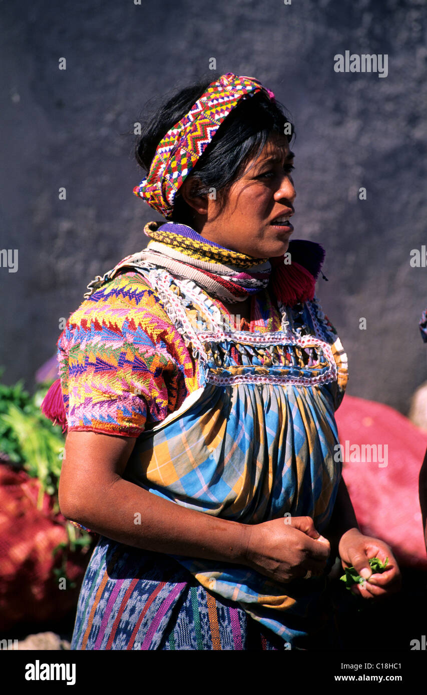 Guatemala, Western Cordillera, Quetzaltenango Department, Almolonga ...