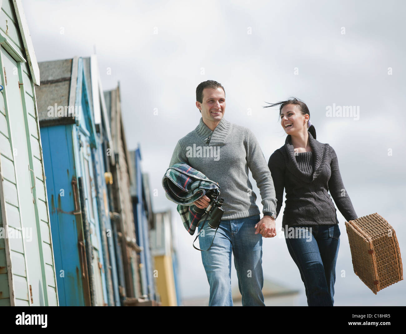 Couple on a day out Stock Photo - Alamy