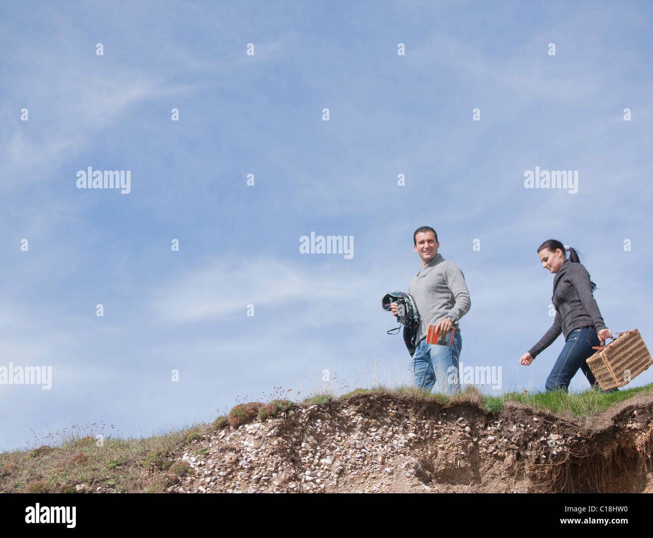 Couple on a day out Stock Photo - Alamy