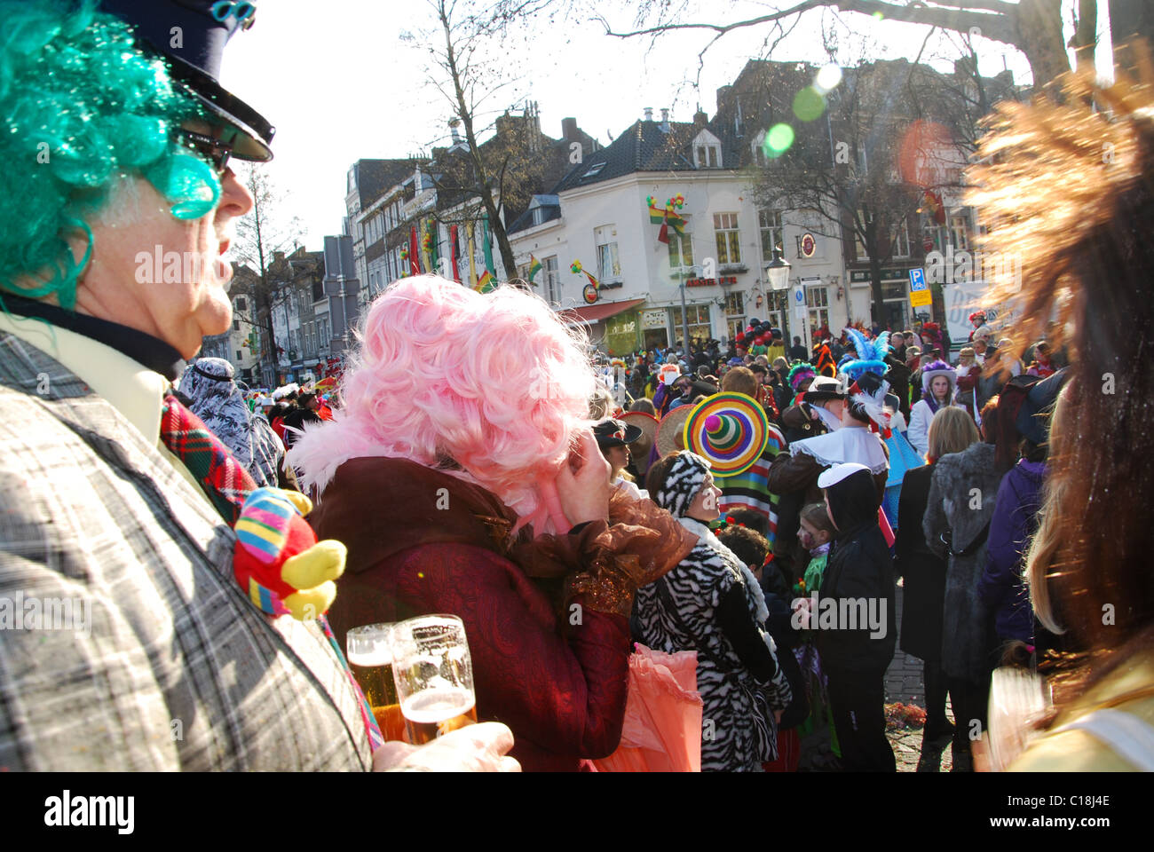 Carnival crowd Maastricht Netherlands Stock Photo - Alamy