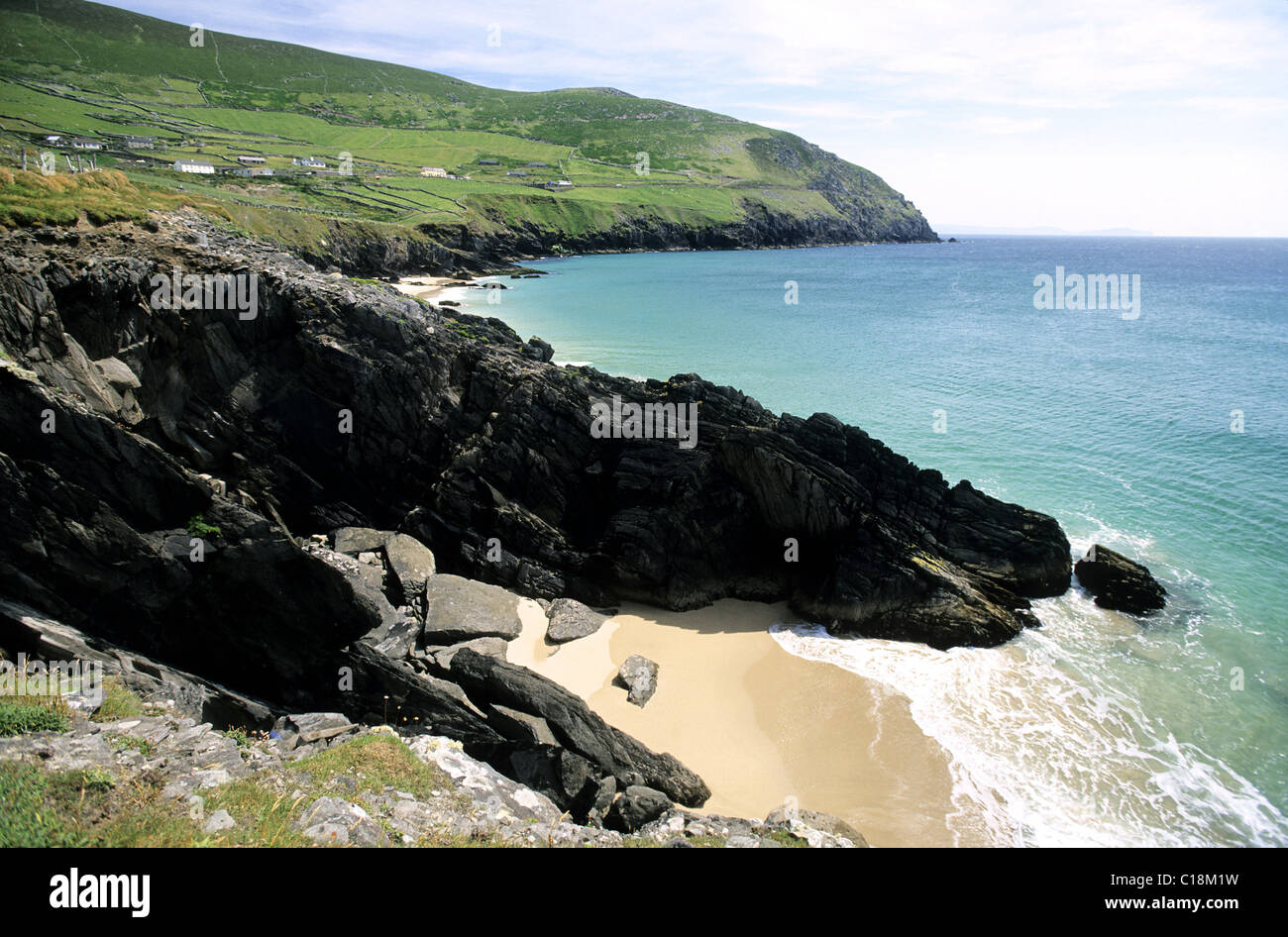 Republic of Ireland, Kerry county, Dunquin beach Stock Photo - Alamy