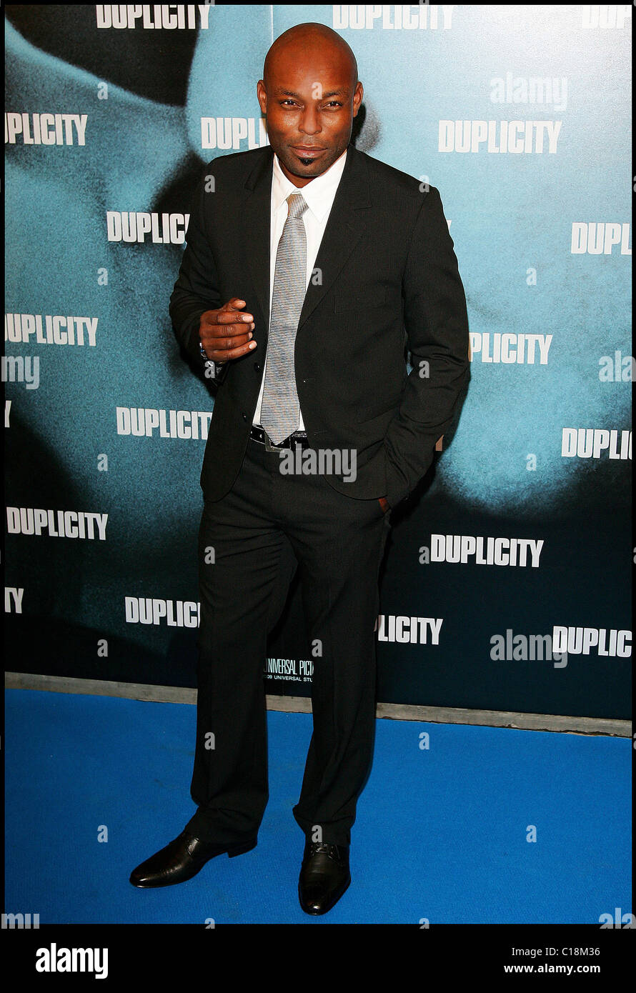 Jimmy Jean-Louis, French Premiere of 'Duplicity' at the Cinema Gaumont ...