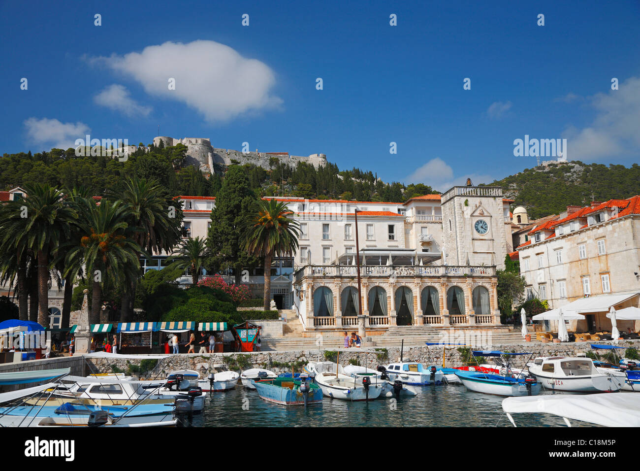 Croatia hvar palace hi-res stock photography and images - Alamy