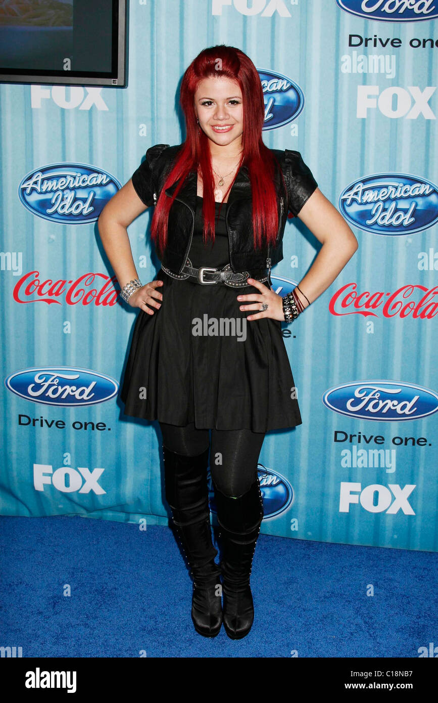 Allison Iraheta American Idol's 'The Top 12 Party' - Red Carpet ...