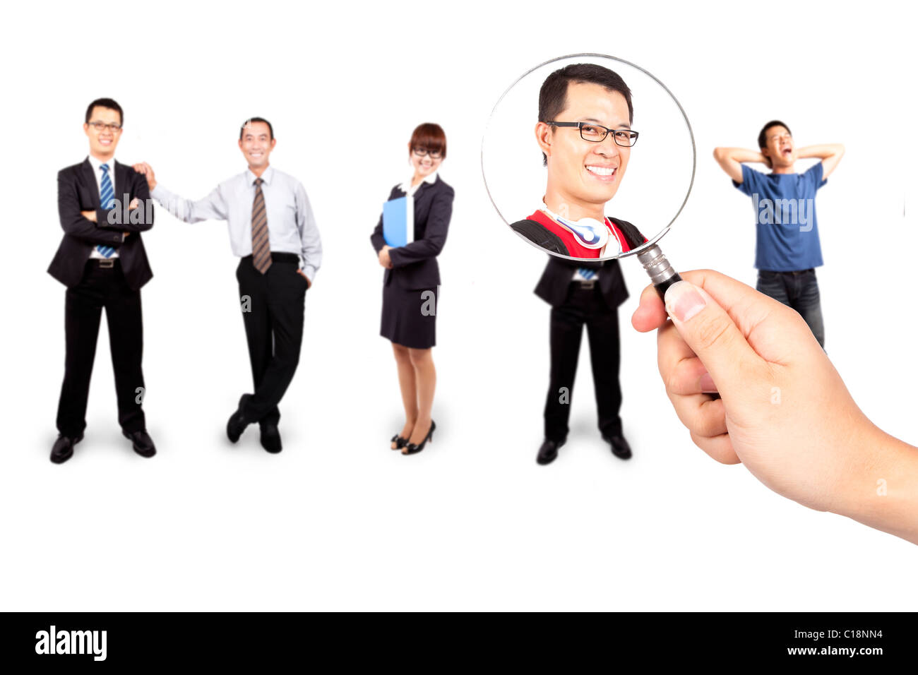 Searching for partner Cut Out Stock Images & Pictures - Alamy