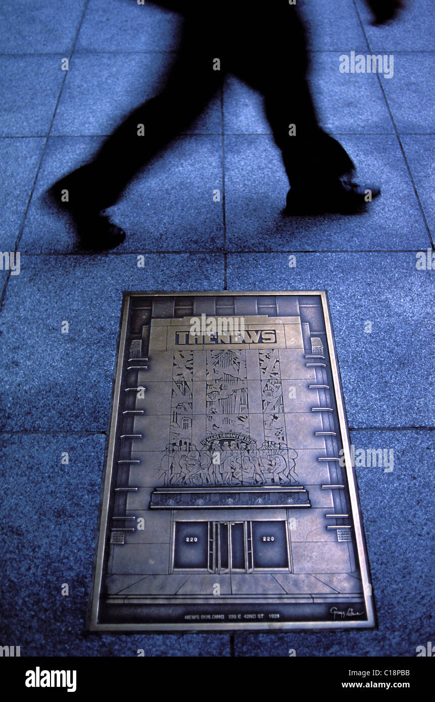 United States, New York City, Manhattan, Midtown, the News Building ...