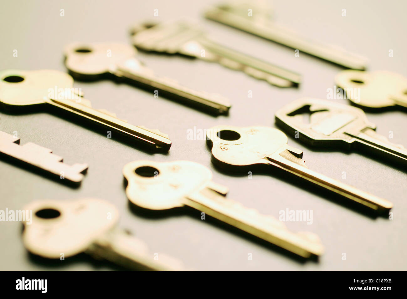 Array of keys Stock Photo - Alamy