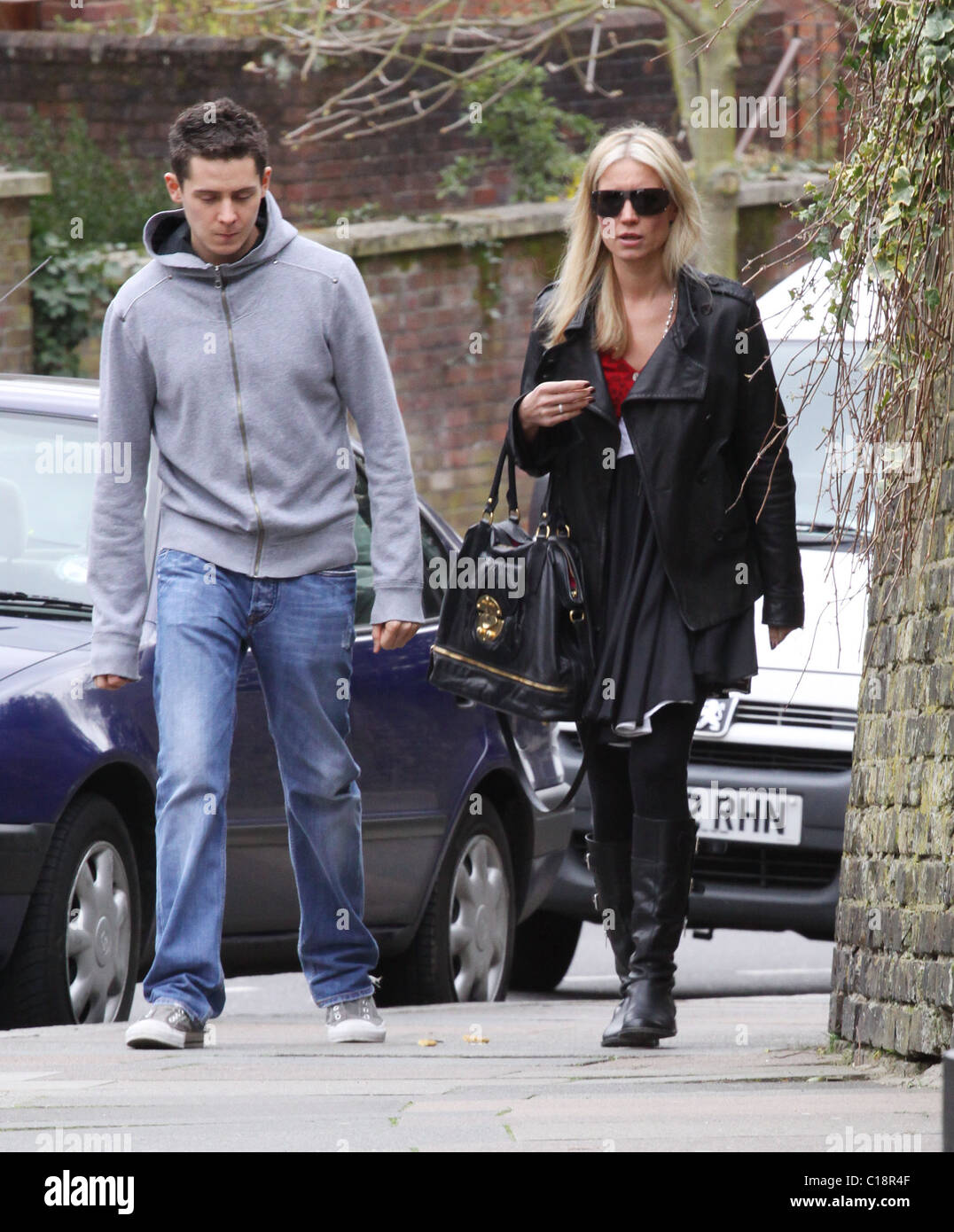 Denise Van Outen goes for lunch with former Eastenders star Chris ...