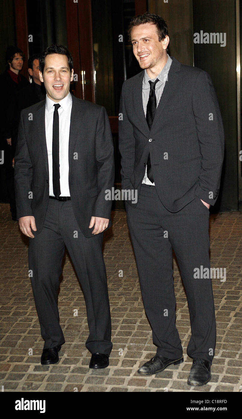 Paul Rudd and Jason Segel attends a private screening of 'I Love You ...