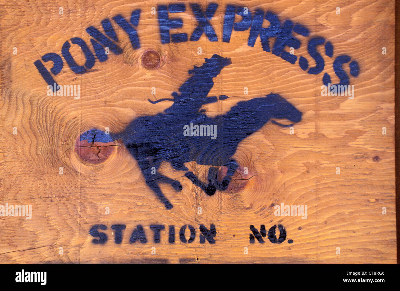 Pony express hi-res stock photography and images - Alamy
