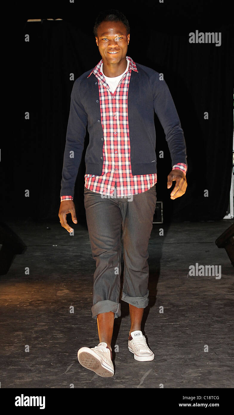 Brian Bello Liverpool Fashion Week event held at the Olympia Theatre ...