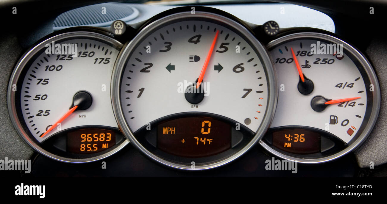 Instrument guages hi-res stock photography and images - Alamy