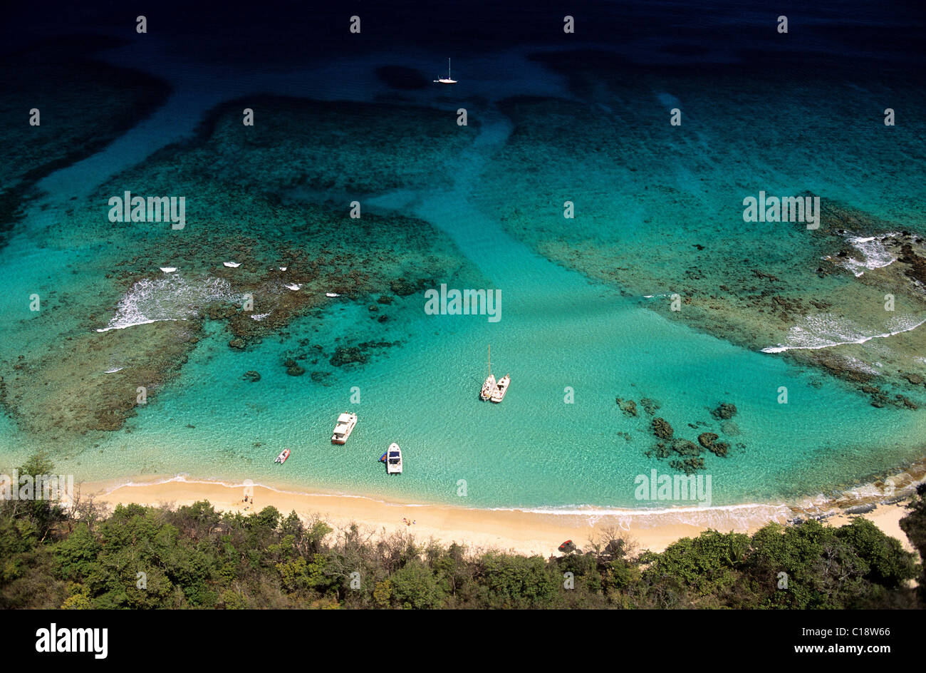 Culebra Island Aerial View Stock Photos & Culebra Island Aerial View ...