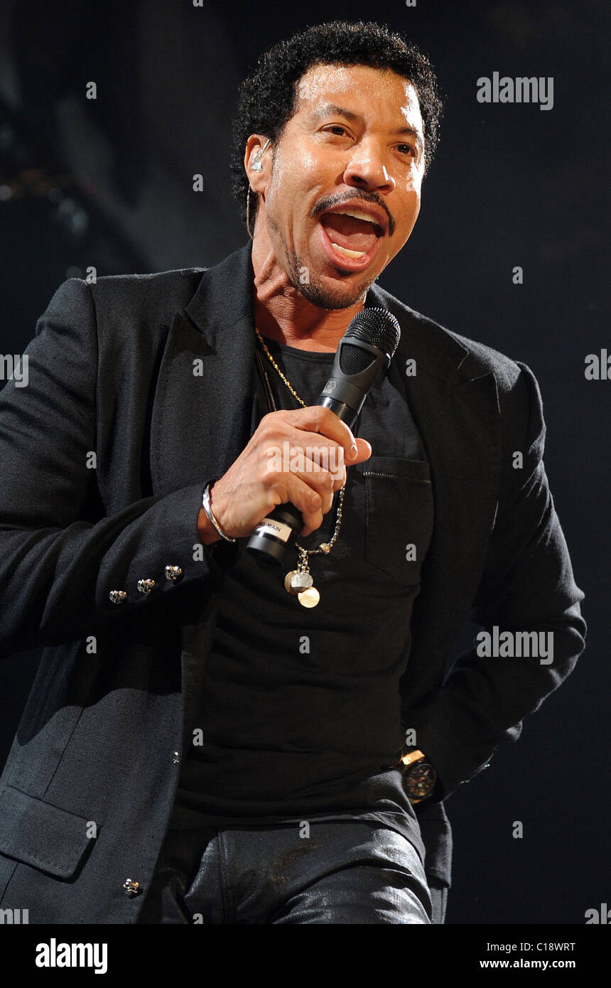 Lionel Richie performs at the O2 Arena Dublin Dublin, Ireland - 13.03. ...