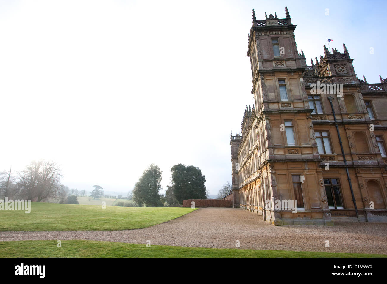 Highclere Castle, Newbury, Berkshire, England, UK. Photo:Jeff Gilbert ...