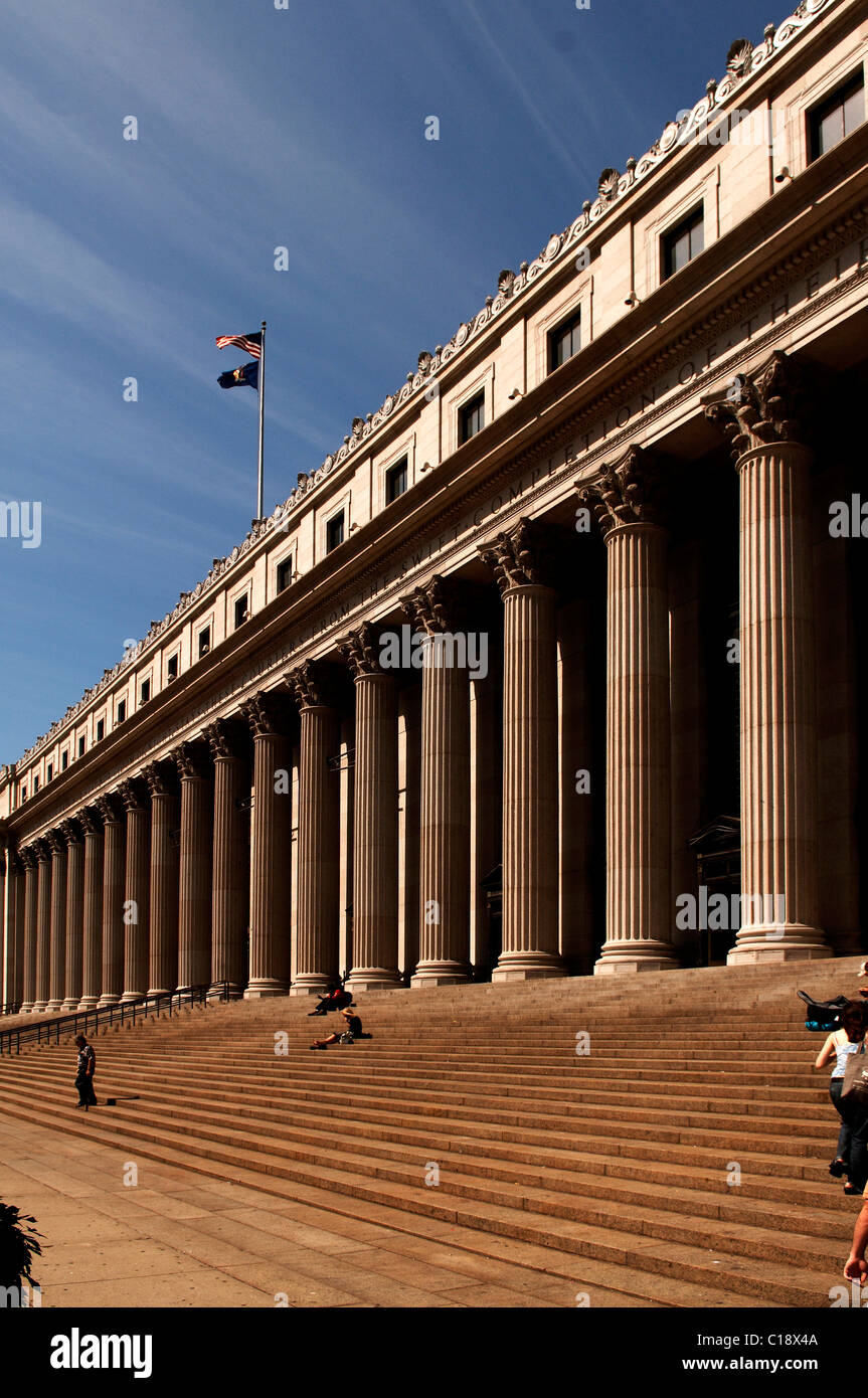 General Post Office Manhattan, New York City, USA, North America Stock ...