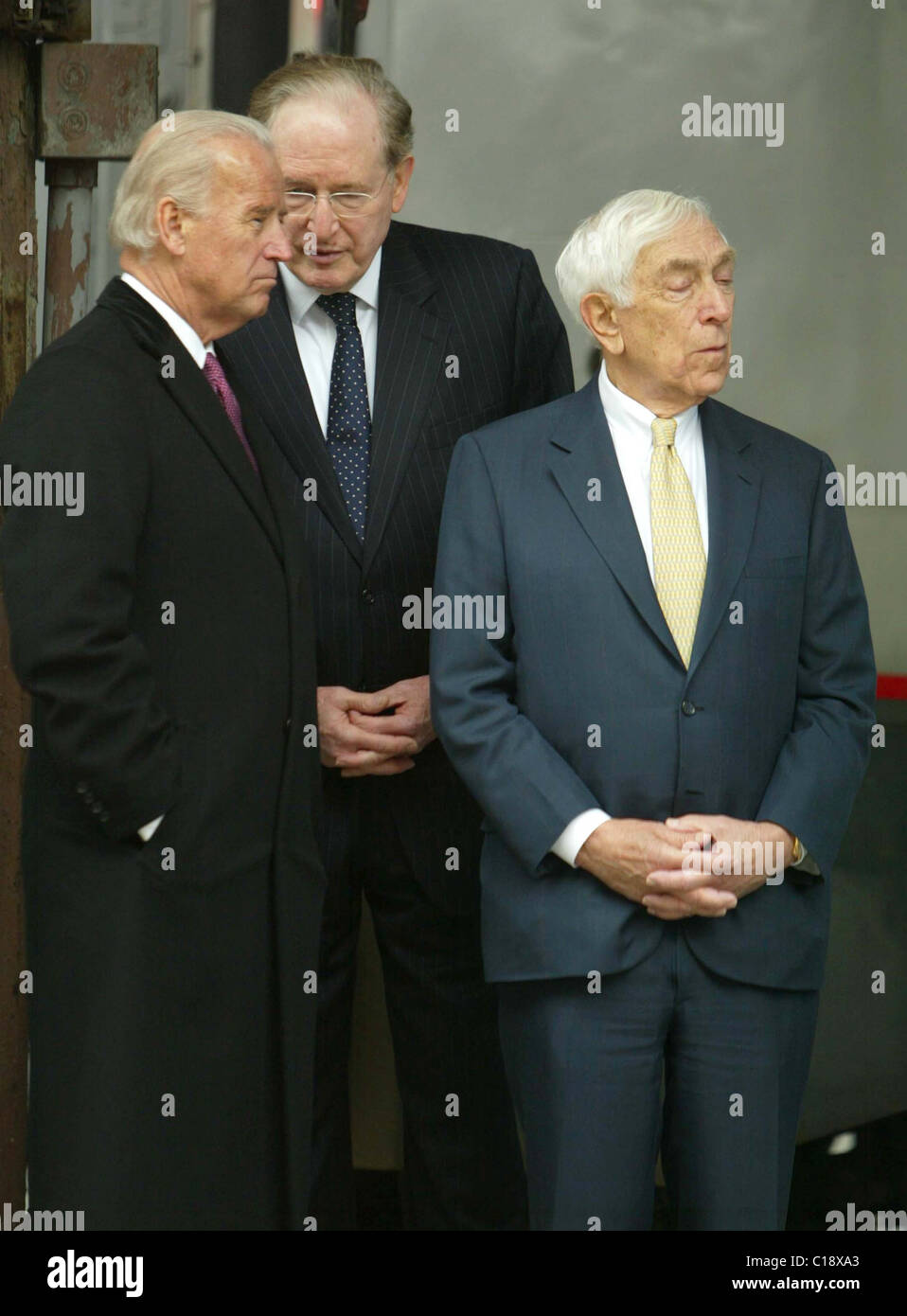 Vice President Joe Biden and Senator Ted Kaufman Amtrak receiving ...