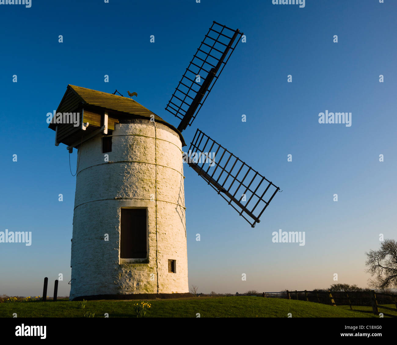 Ashton Windmill at Chapel Allerton, Somerset, England Stock Photo - Alamy