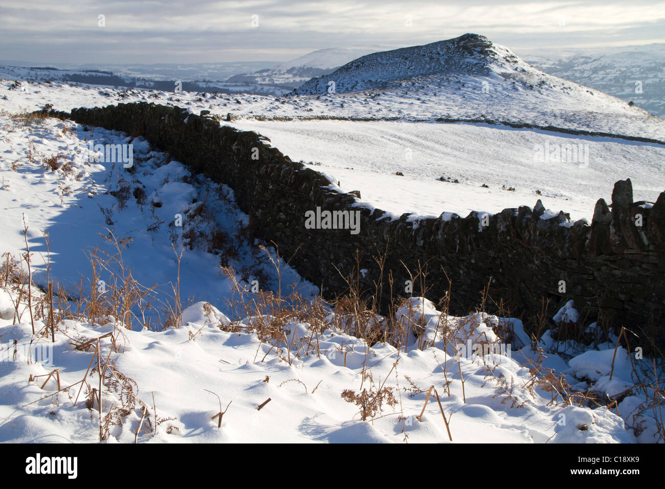Table mountain in the Breacon Beacons National Park Stock Photo - Alamy