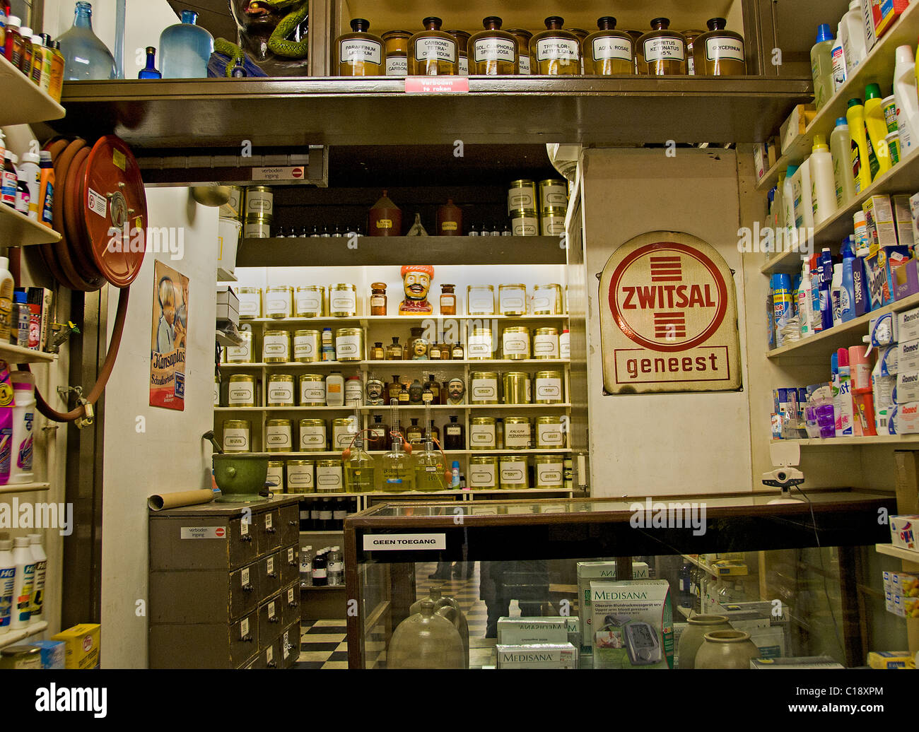 Pharmacy Drugstore The Hague center neighborhood Noordeinde Netherlands ...