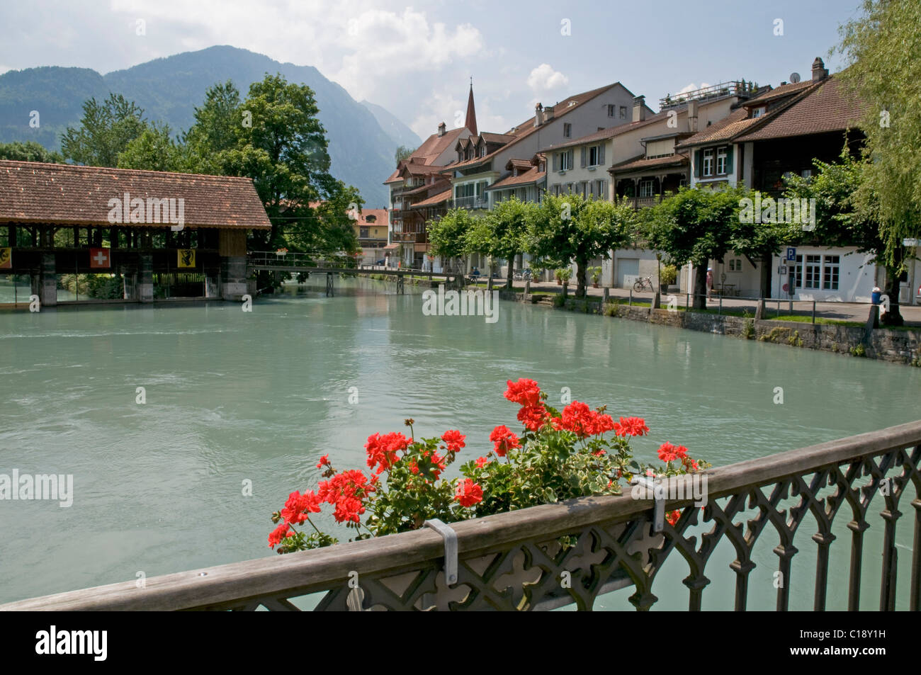 Aare river interlaken hi-res stock photography and images - Alamy