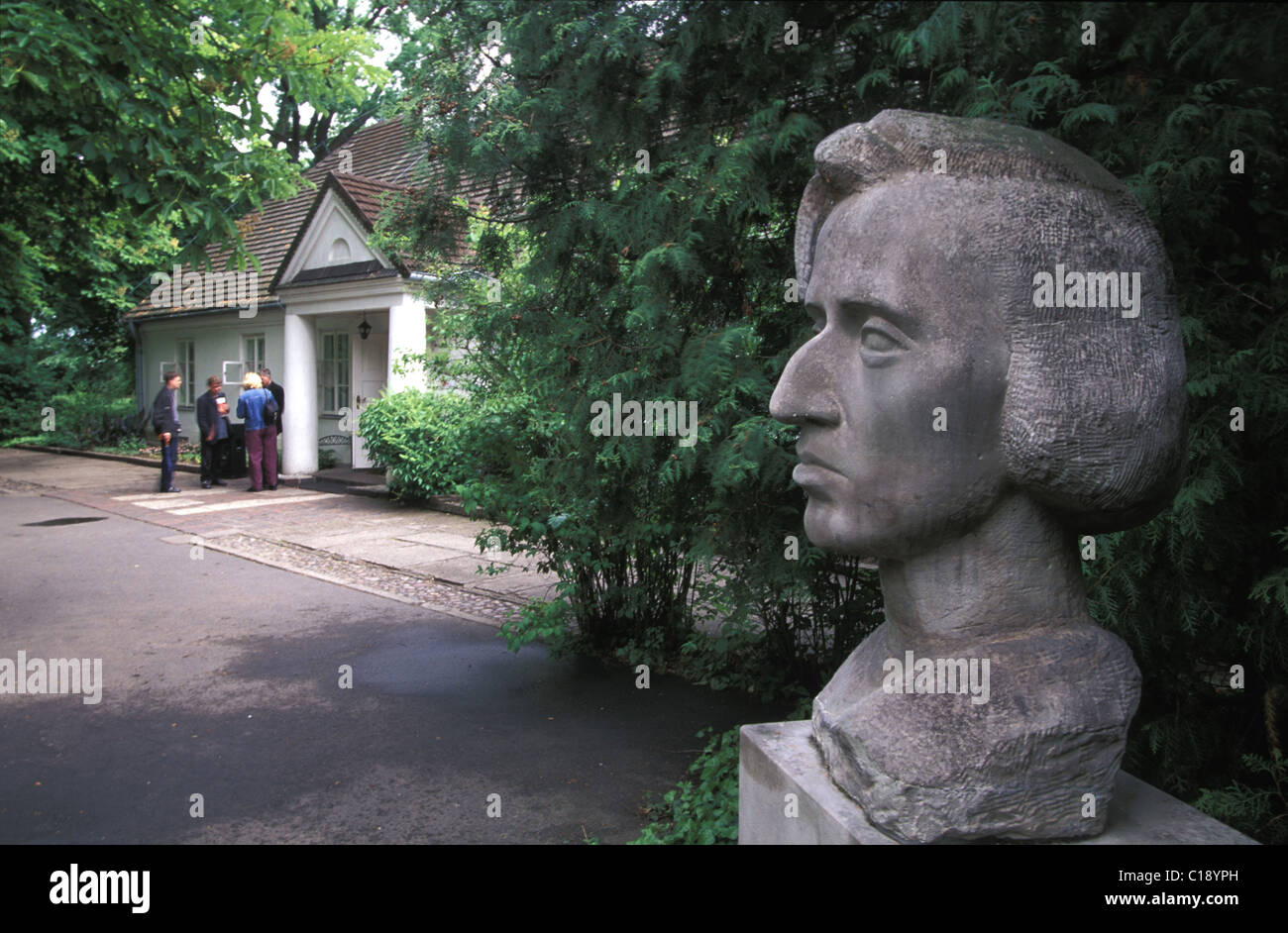 Poland, Zelazowa Wola, house where Frederic Chopin was born Stock Photo ...