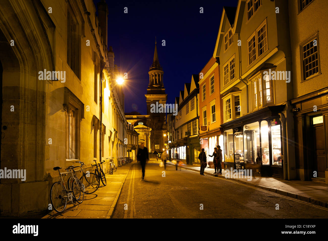 Oxford night hi-res stock photography and images - Alamy