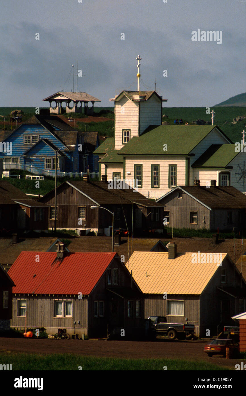 Saint paul island alaska village hi-res stock photography and images ...