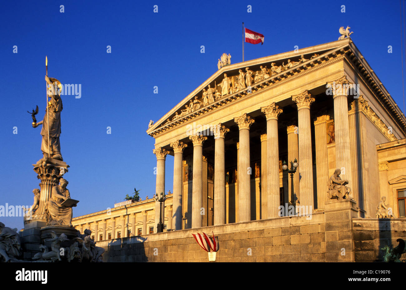 Austria house parliament vienna hi-res stock photography and images - Alamy