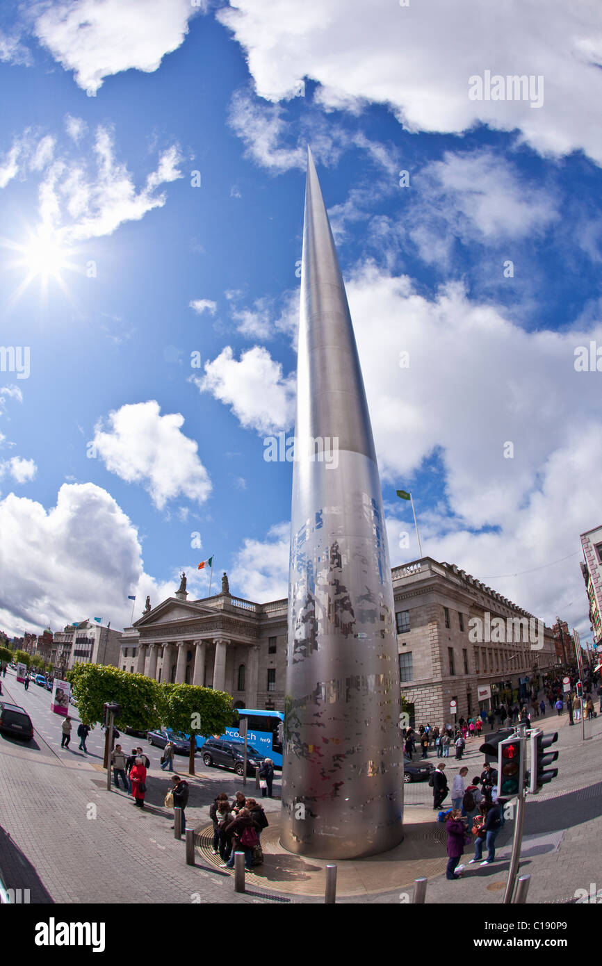The Spire Monument and Main Post Office O'Connell St Street City Centre ...