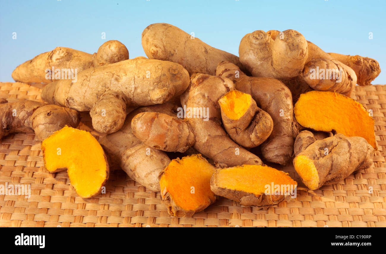 Tumeric rhizome hi-res stock photography and images - Alamy