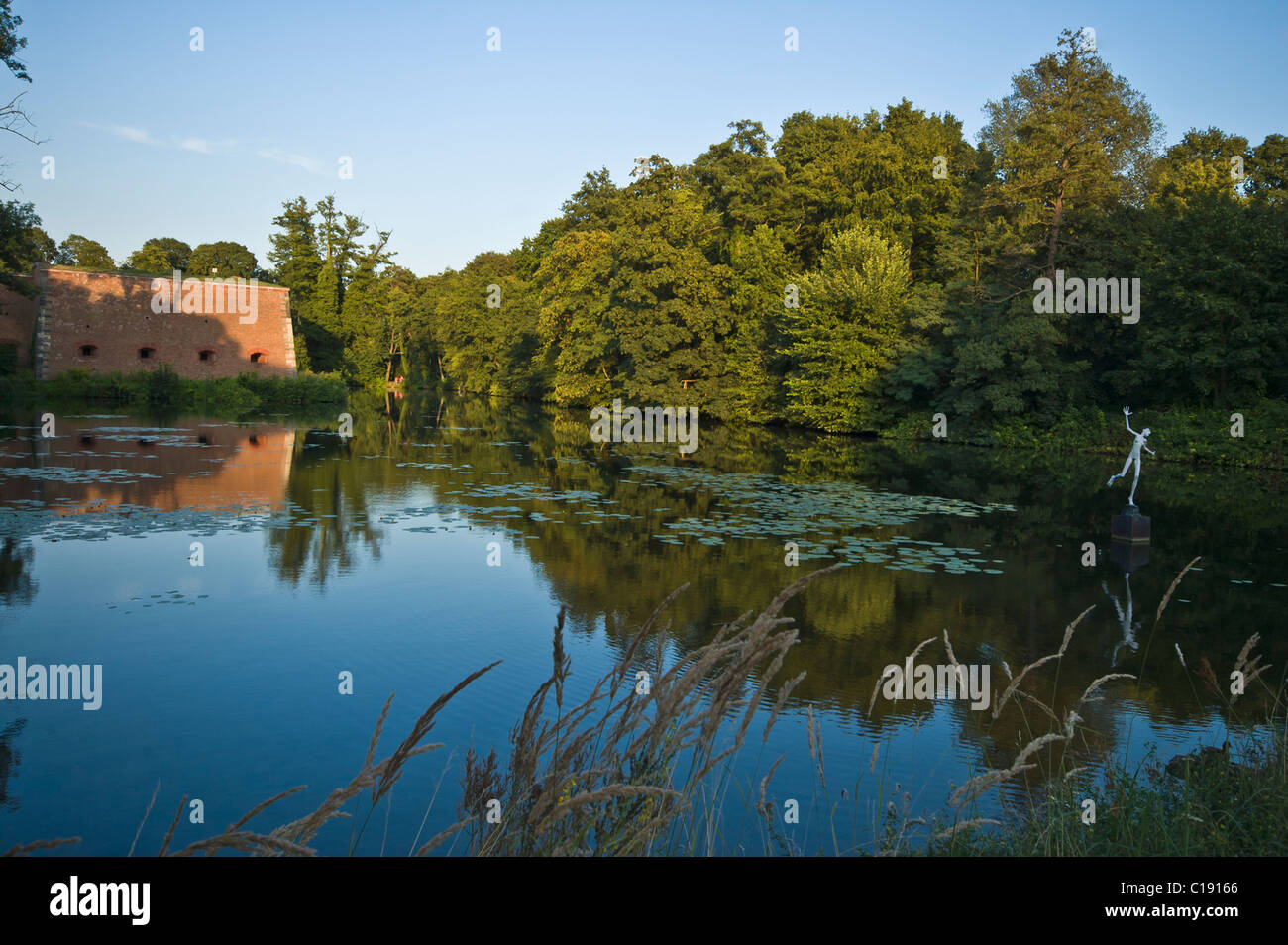 The moat outside The Citadel, Berlin Stock Photo - Alamy