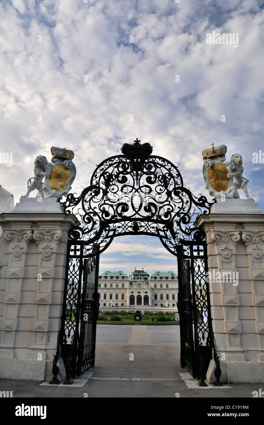 Wrought iron gates driveway hi-res stock photography and images - Alamy