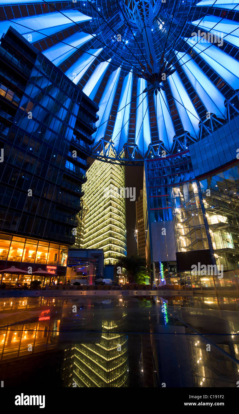 The Sony Centre and DB building Stock Photo - Alamy