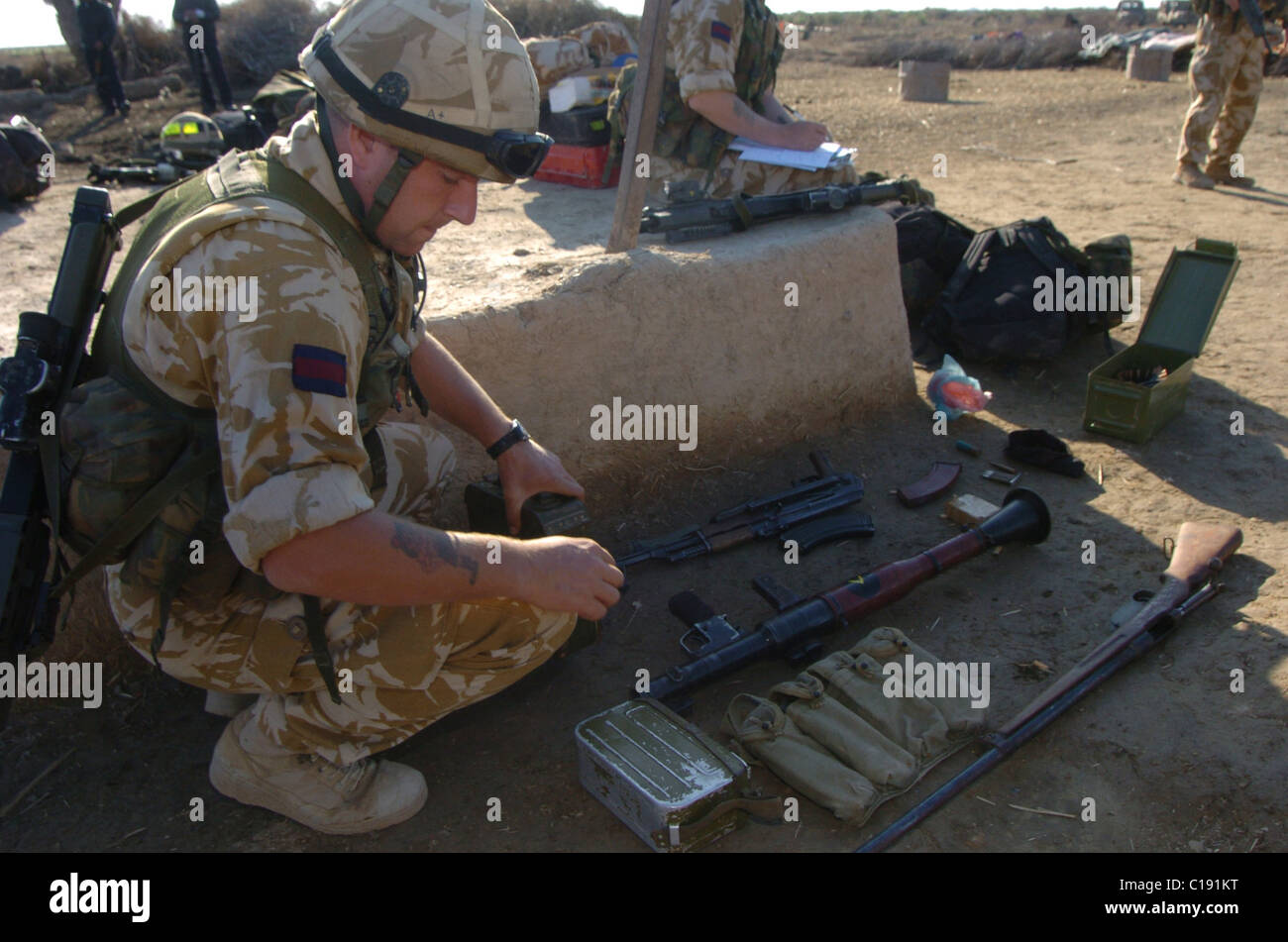 Trained to sniff out arms and explosives hi-res stock photography and ...