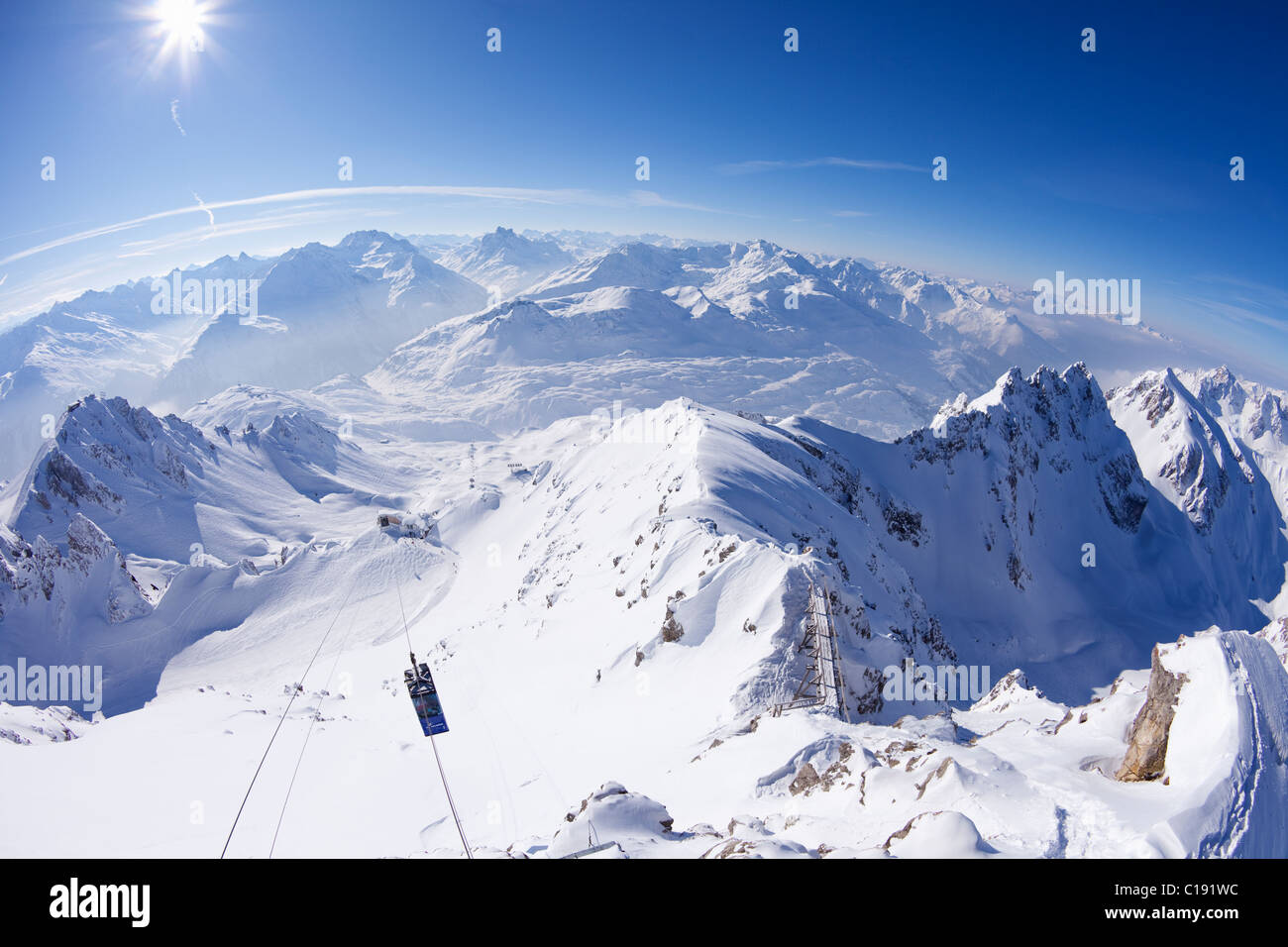 Valluga st anton hi-res stock photography and images - Alamy