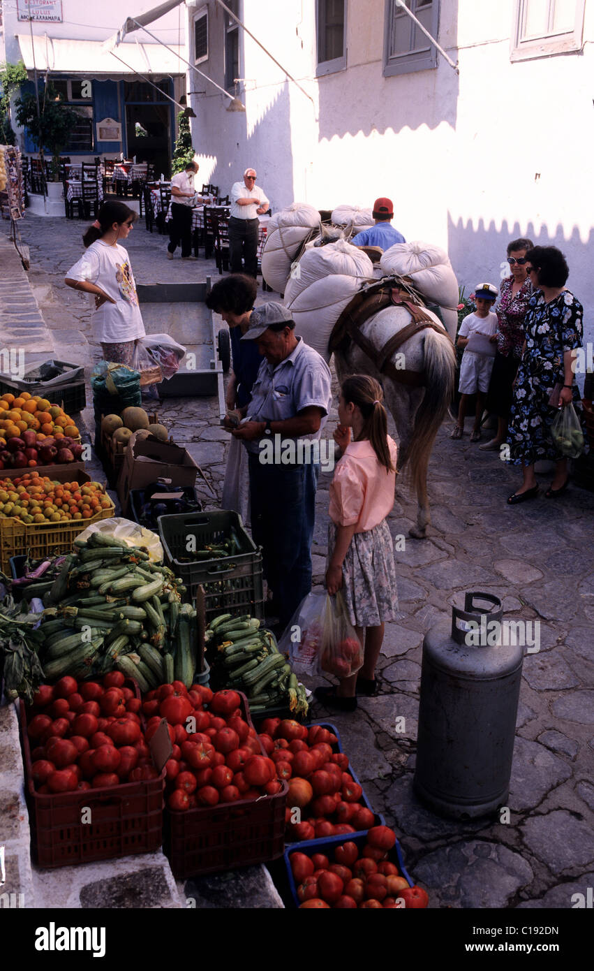 Greece, Saronic Islands, Hydra Island, Hydra-city Stock Photo - Alamy