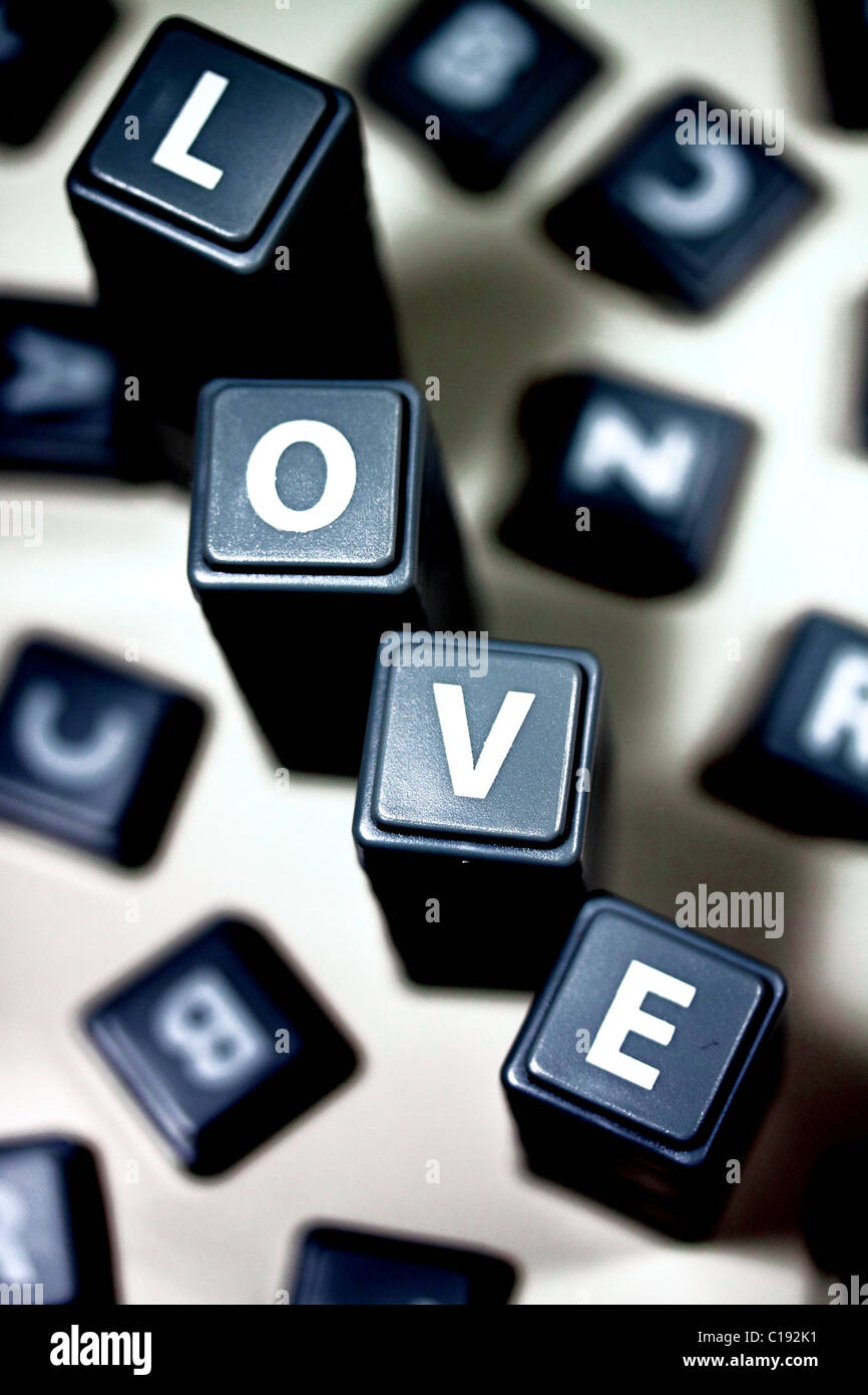 letters with a message Stock Photo - Alamy