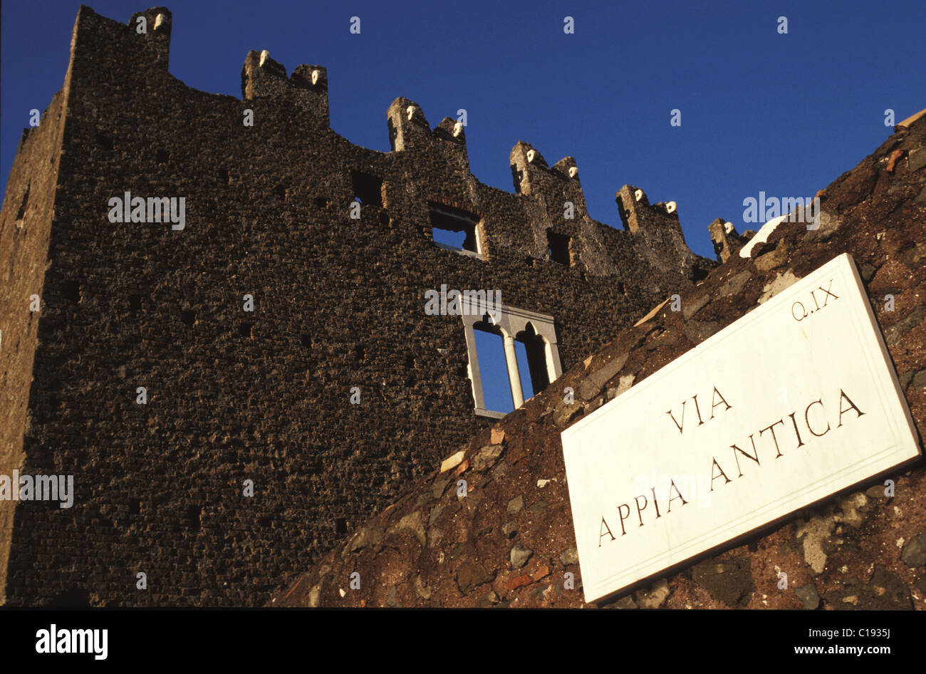 Via appia rome hi-res stock photography and images - Alamy