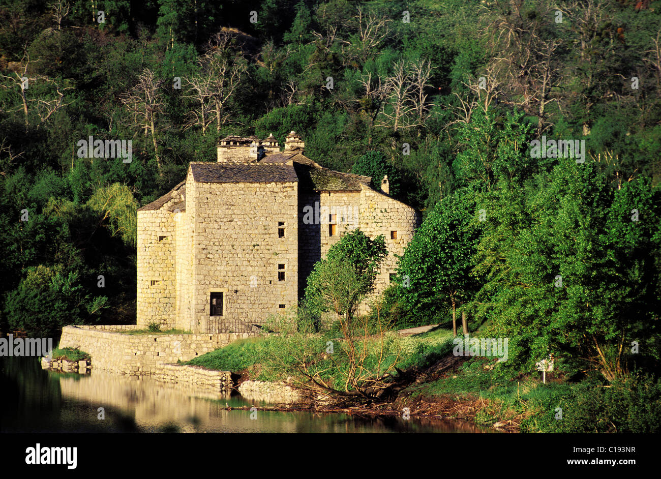 France, Lozere, Cevennes national park, listed as Biosphere Reserve by ...
