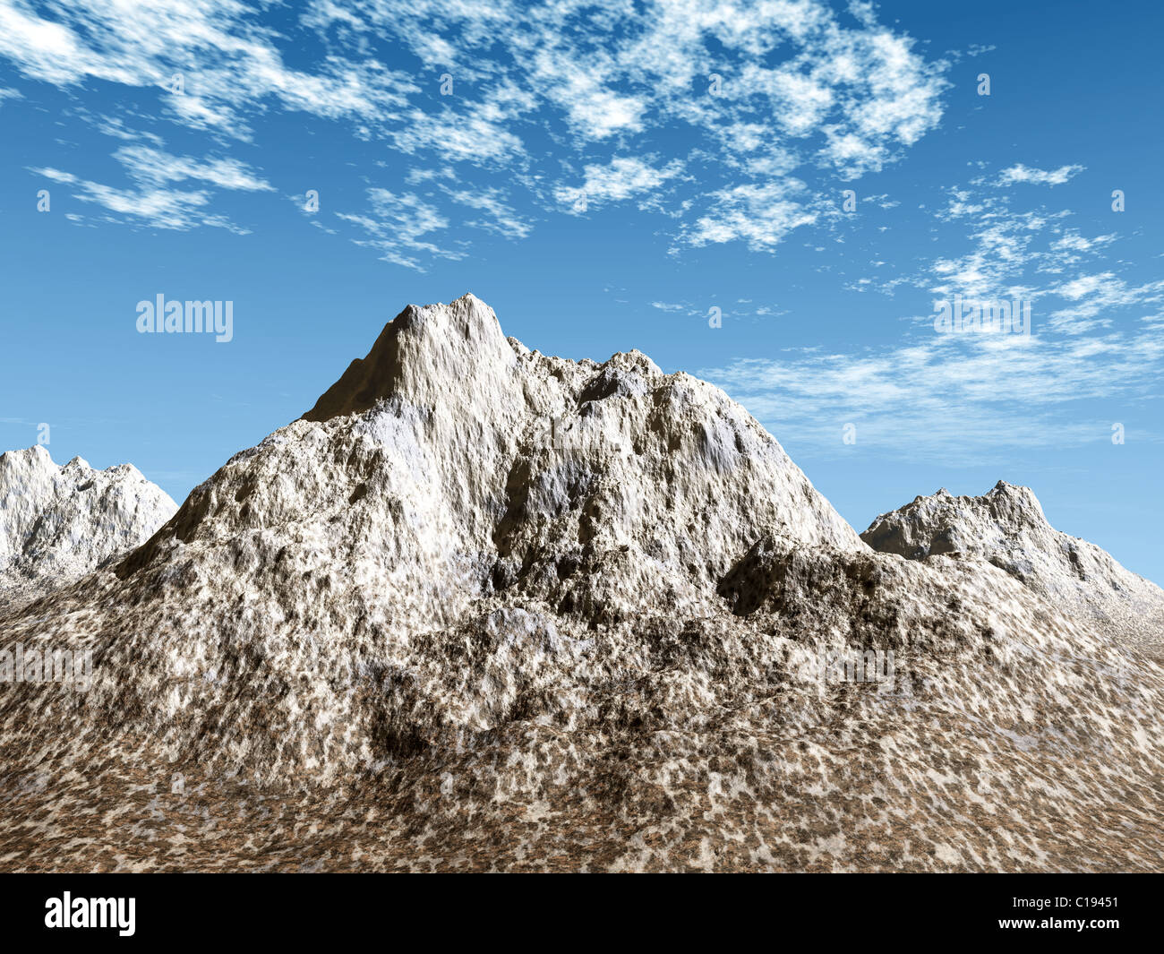 Snowy scene illustration hi-res stock photography and images - Alamy
