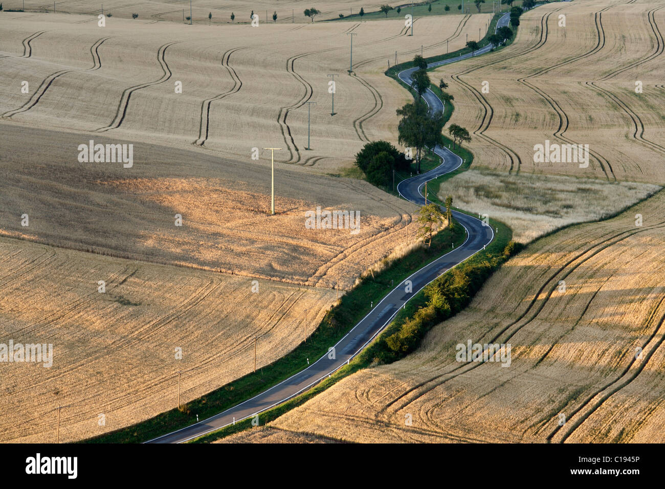 View through road hi-res stock photography and images - Alamy