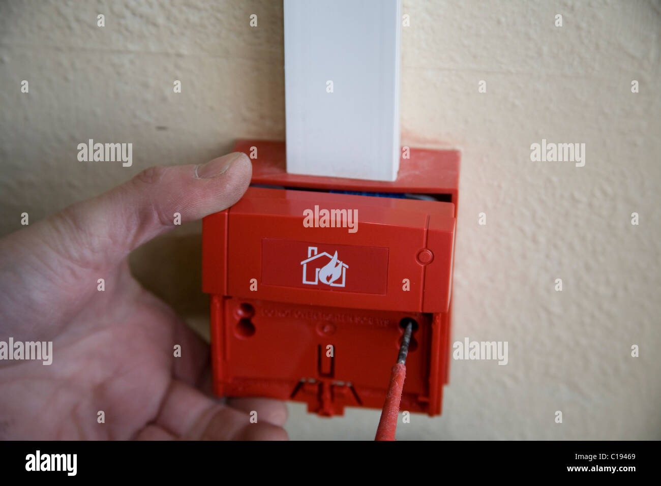 Fitting of Domestic Commercial Electrical Fire Equipment, Installation ...