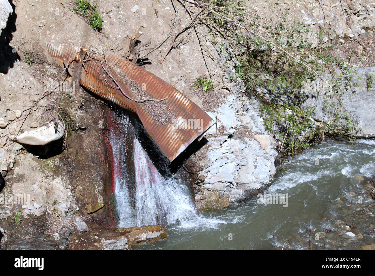 Wastewater flow hi-res stock photography and images - Alamy