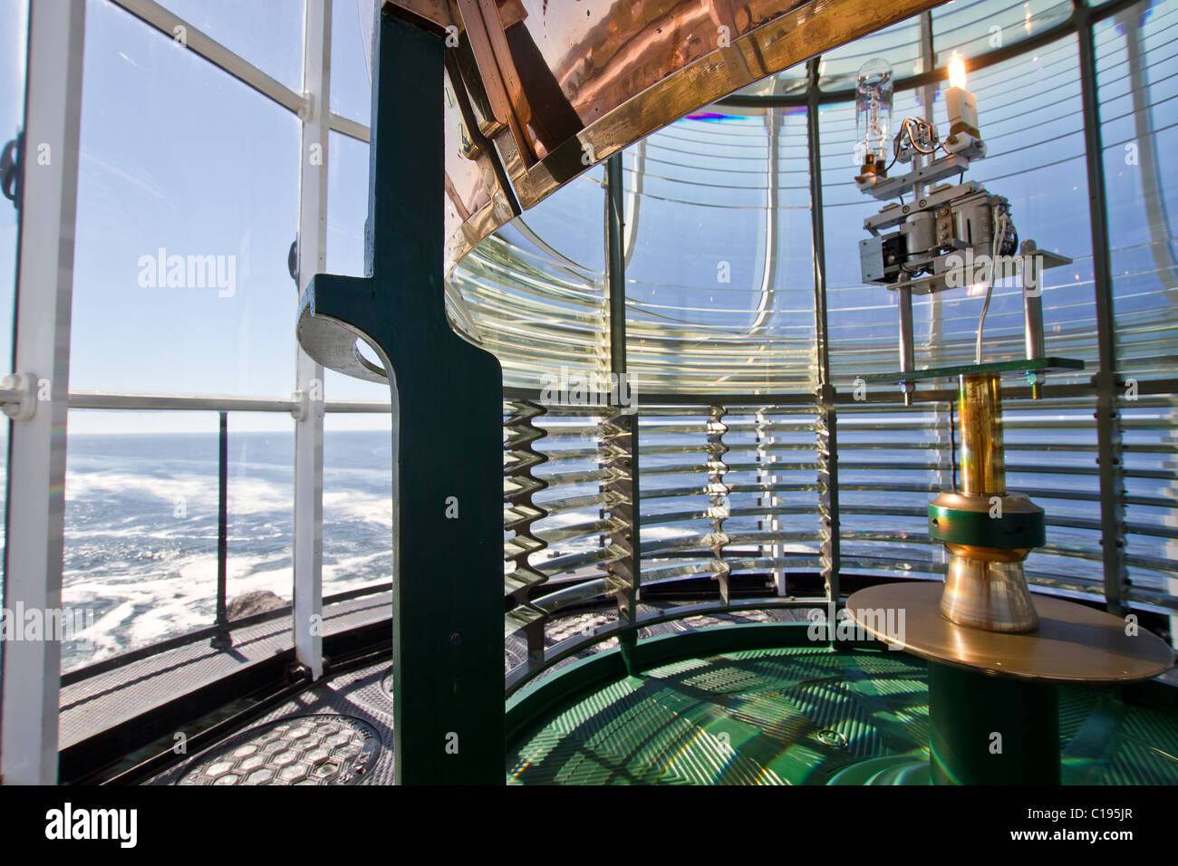 First order fresnel lens hi-res stock photography and images - Alamy