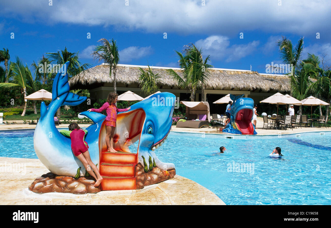 Swimming pool, Paradisus Punta Cana Hotel in Playa Bavaro, Punta Cana ...